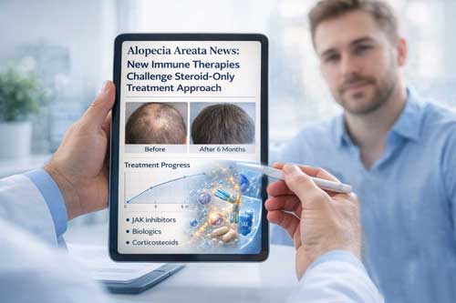 Alopecia Areata News: New Immune Therapies Challenge Steroid-Only ...